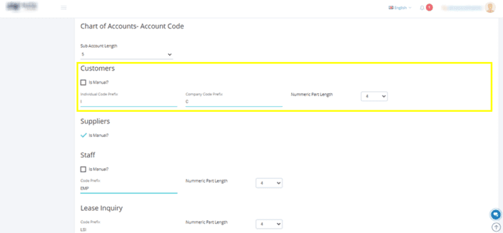 How to define Customers Code | Speed Auto Systems